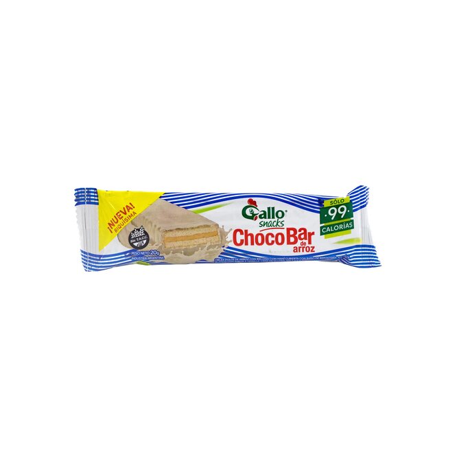 🛒 CEREAL CHOCOBAR BCO DE ARROZ 20GR GALLO | Superseis Online – Sabemos ...
