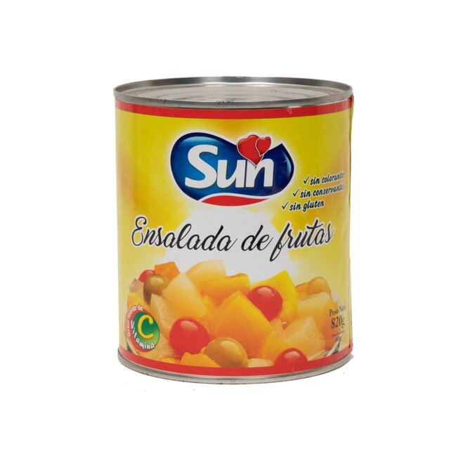 🛒 ENSALADA D/FRUTAS 400GR SUN LAT | Superseis Online – Sabemos lo que ...