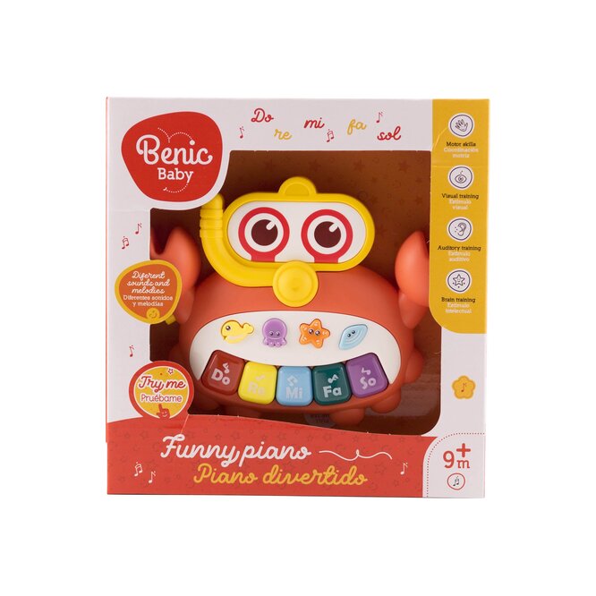 🛒 JUGUETE PIANO DIVERTIDO BENIC BABY | Superseis Online – Sabemos lo ...