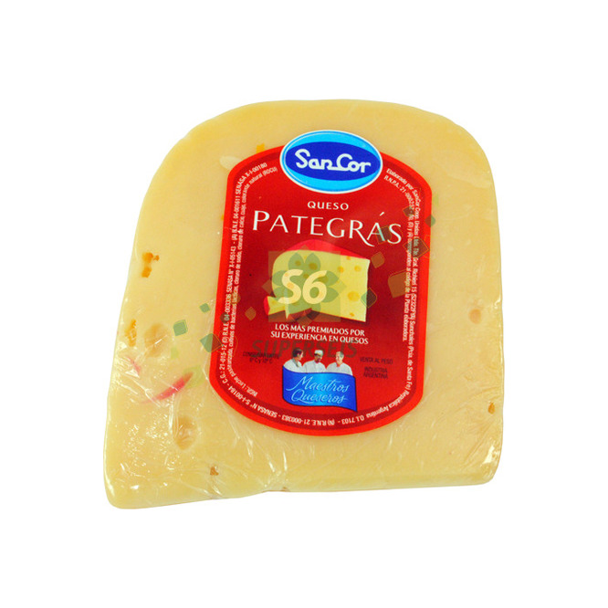 🛒 Queso pategrás Sancor por kilo | Superseis Online – Sabemos lo que te ...