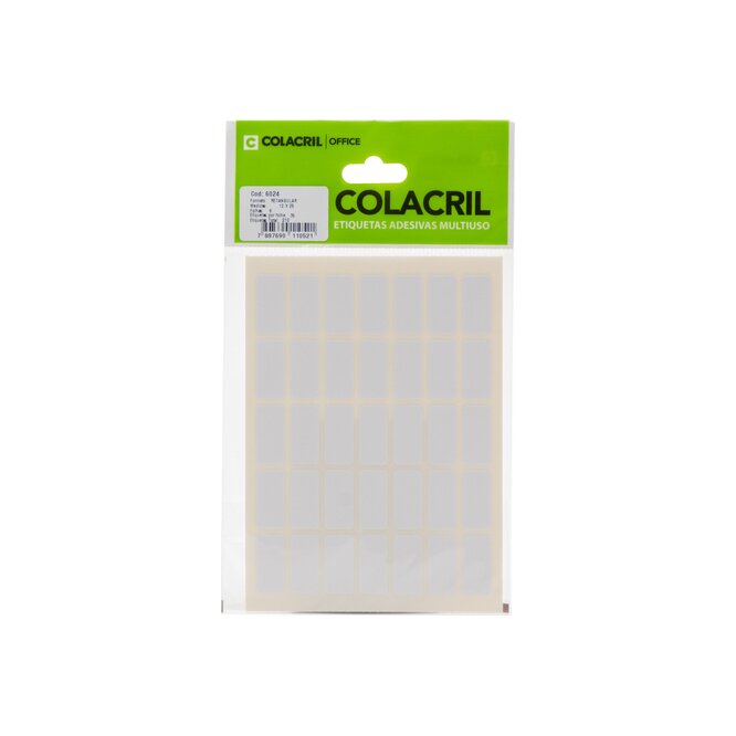🛒 ETIQUETA ADH MULTIUSO RECT COLACRIL 6024 | Superseis Online – Sabemos ...