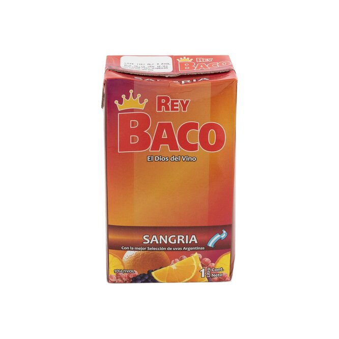 🛒 VINO REY BACO SANGRIA 1LT | Superseis Online – Sabemos lo que te gusta 🍃