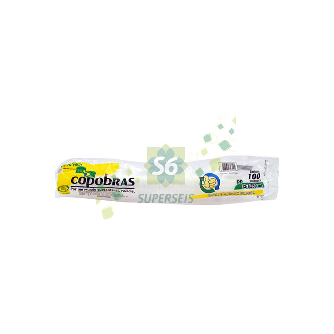🛒 VASO COPOBRAS BLANCO 250ML REFCF252 | Superseis Online – Sabemos lo ...