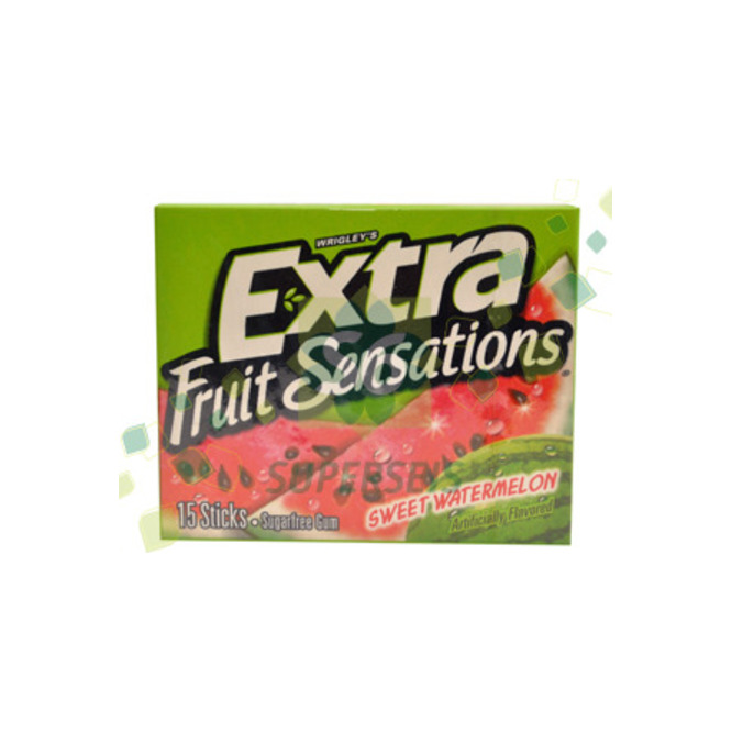 🛒 CHICLE "EXTRA" SWEETWATERMELON CJA 15UN | Superseis Online – Sabemos ...