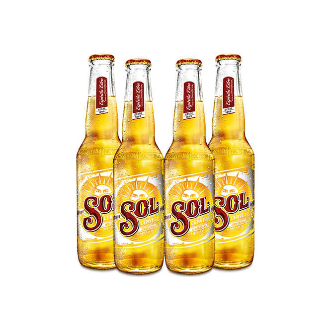 🛒 CERVEZA 650 ML SOL PACK X 4UN | Superseis Online – Sabemos lo que te ...