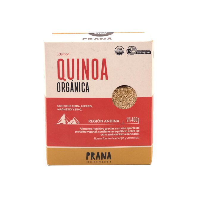 🛒 QUINOA ORGANICA 450GR PRANA CAJA. | Superseis Online – Sabemos lo que ...