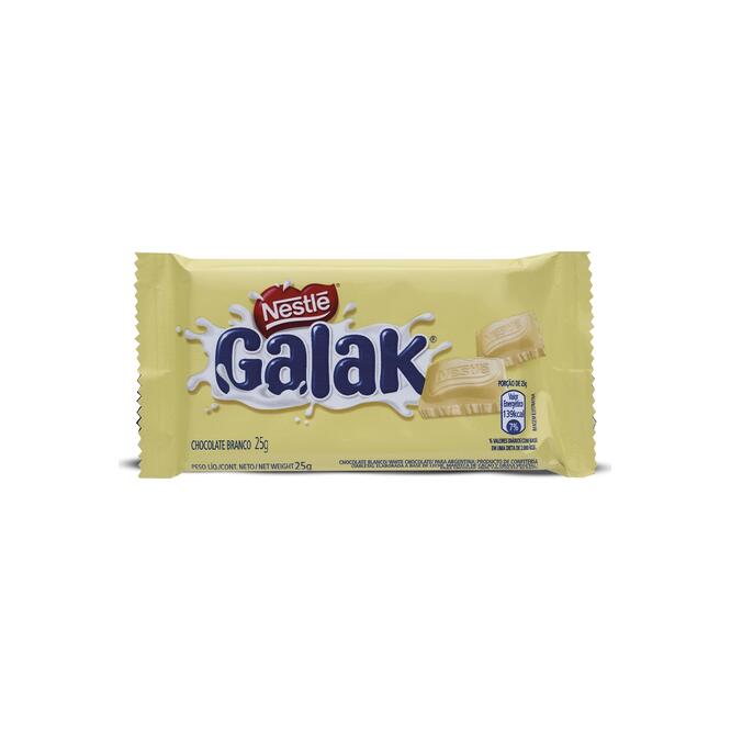 🛒 CHOCOLATE BLANCO GALAK 25 GR NESTLE DIS | Superseis Online – Sabemos ...