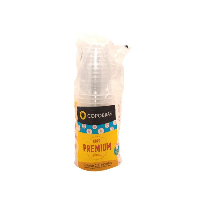 🛒 VASOS TRANS PLAST 20UNX300ML COPOBRAS PR | Superseis Online – Sabemos ...