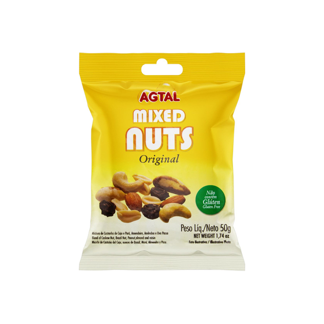 🛒 MIX MANI Y FRUT SECAS ORIGINAL AGTAL 50G | Superseis Online – Sabemos ...