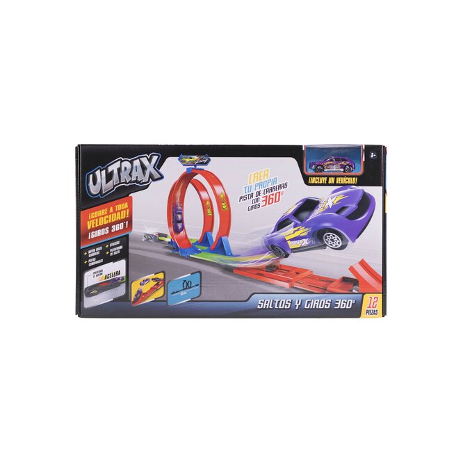 🛒 AUTO ULTRAX PISTA SALTOS Y GIROS 360 | Superseis Online – Sabemos lo ...